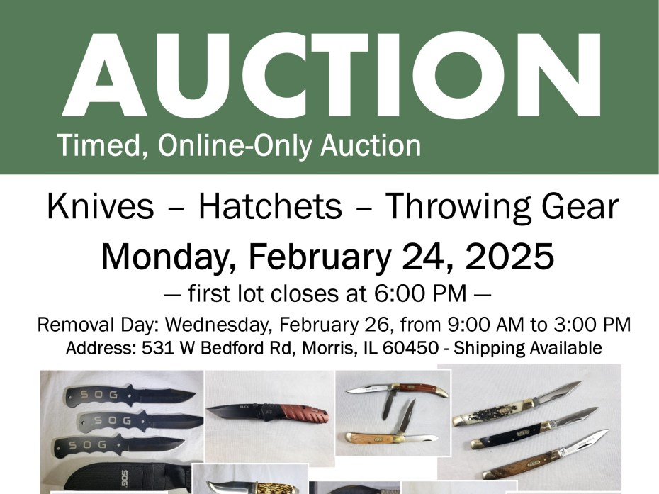 AUCTIONS – Richard A. Olson & Associates